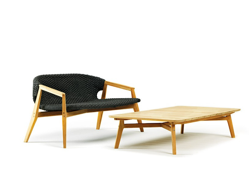 Knit | Rectangular coffee table | Ethimo